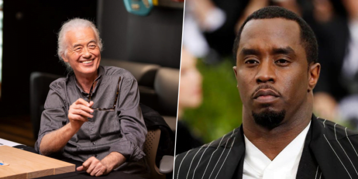 Led Zeppelin's Jimmy Page Sends A Rare Photo With The Legendary Rapper