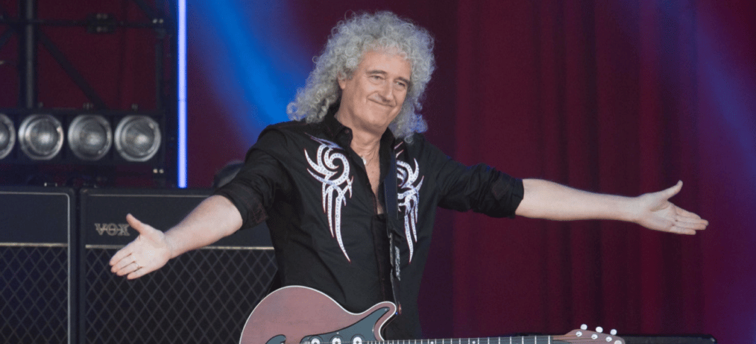 Brian May's Little-Known Stage Pose Revealed By Queen