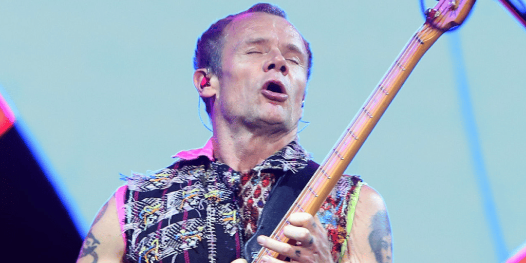 RHCP's Flea Reacts To The Photo That He Has Never Seen Before