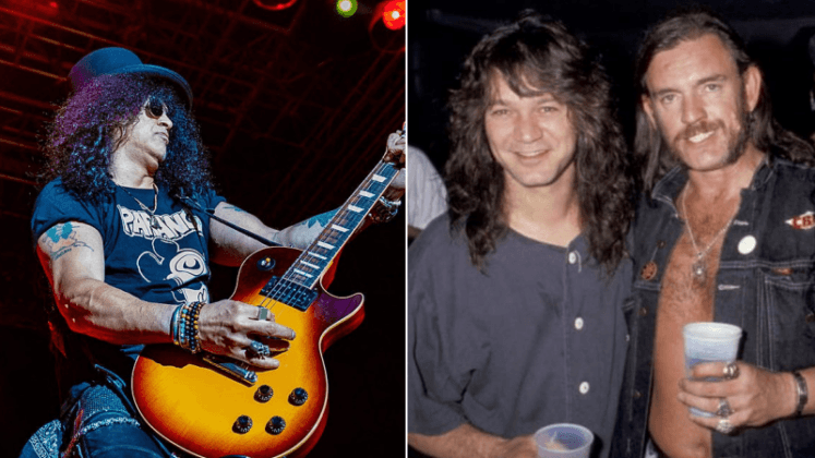 Guns N' Roses' Slash Posts A Heartwarming Photo Of Eddie Van Halen And Lemmy