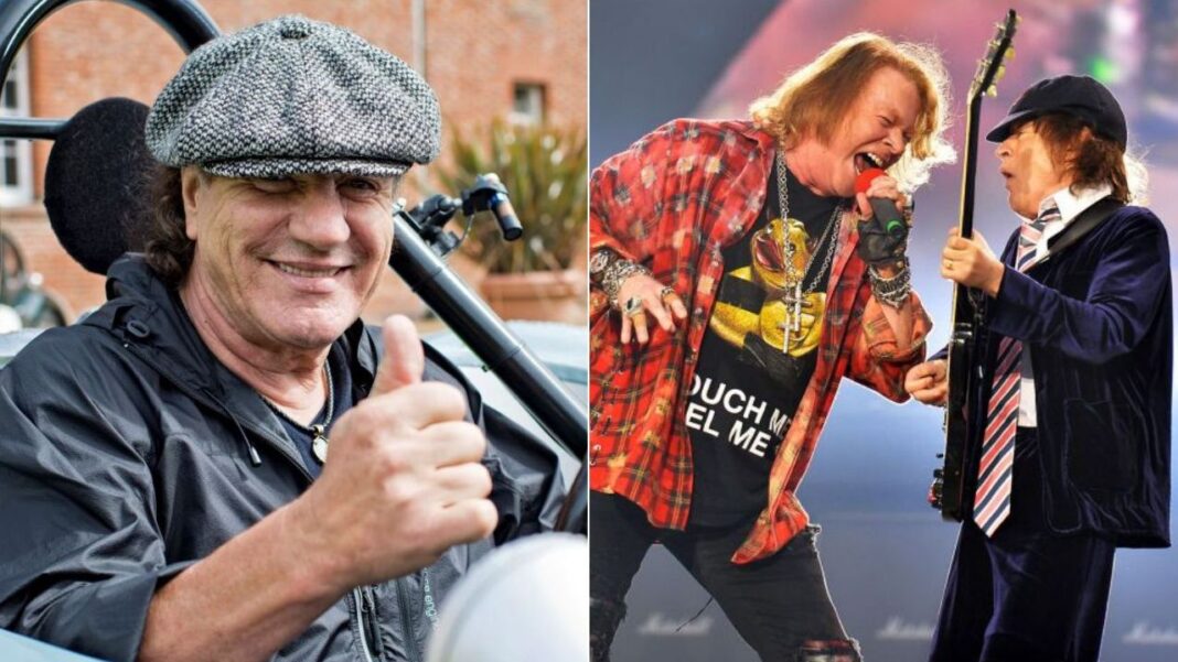 BRIAN JOHNSON Respects AXL ROSE's AC/DC Decision