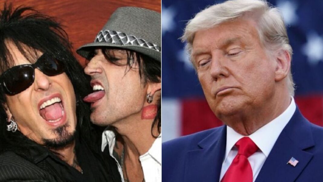 Motley Crue's Nikki Sixx Accused Donald Trump, Tommy Lee Reacted