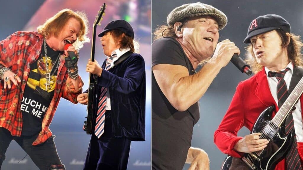 Angus Young Answers How AC/DC Decided To Go With Axl Rose Without Brian ...