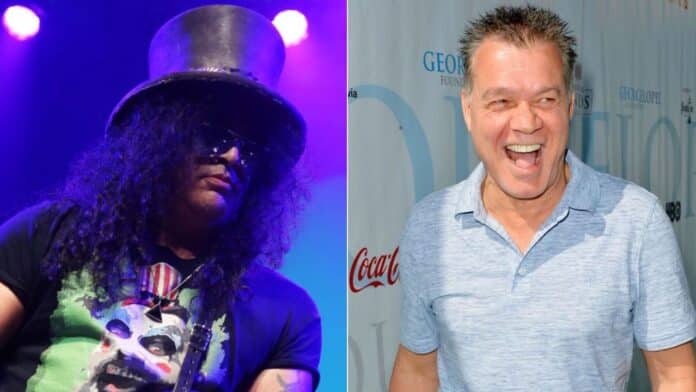 Guns N' Roses' Slash Gets Emotional While Expressing Eddie Van Halen's Greatness