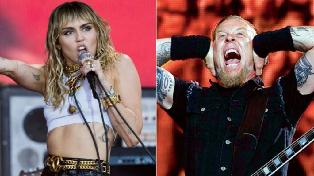Listen How Metallica and Miley Cyrus Performed Nothing Else Matters ...