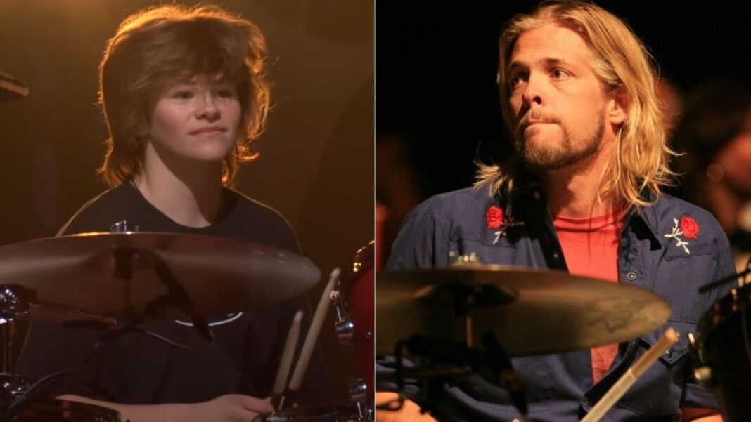 Taylor Hawkins' Son Shane Hawkins Rocks Performing 'My Hero' With Foo ...